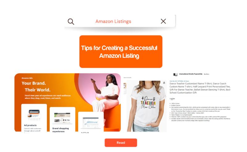 Tips for Creating a Successful Amazon Listing | Printway.io