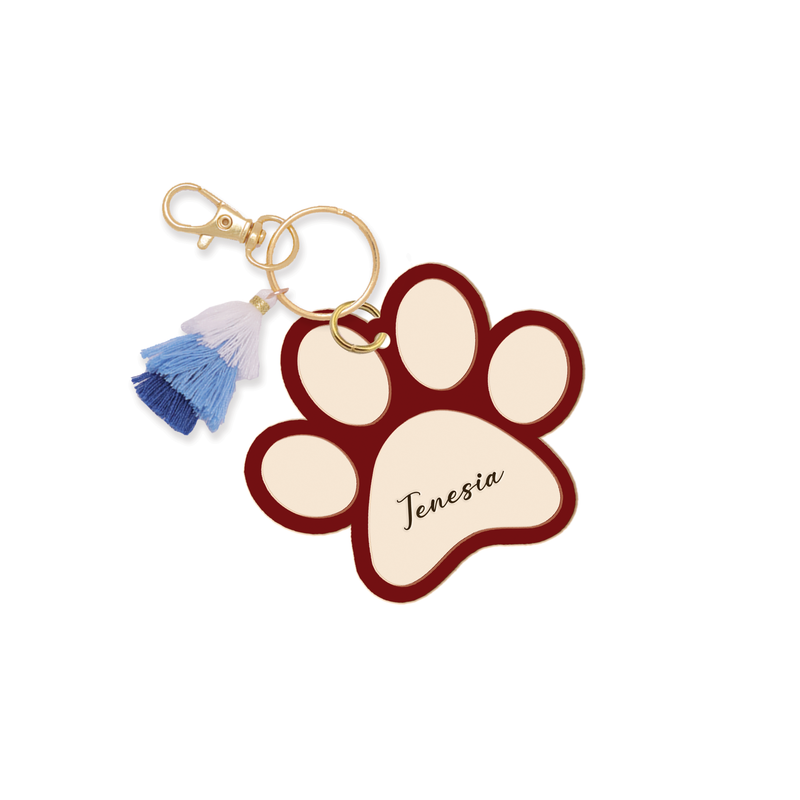 Custom 2 Layered Wooden Keychain - Keychains | Printway.io