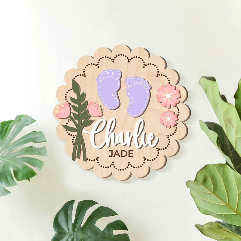 Custom 2 Layered Wooden Art Piece - Signs | Printway.io